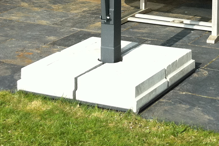 Garden Parasol Base Options | Umbrella Base Options | Outdoor Base